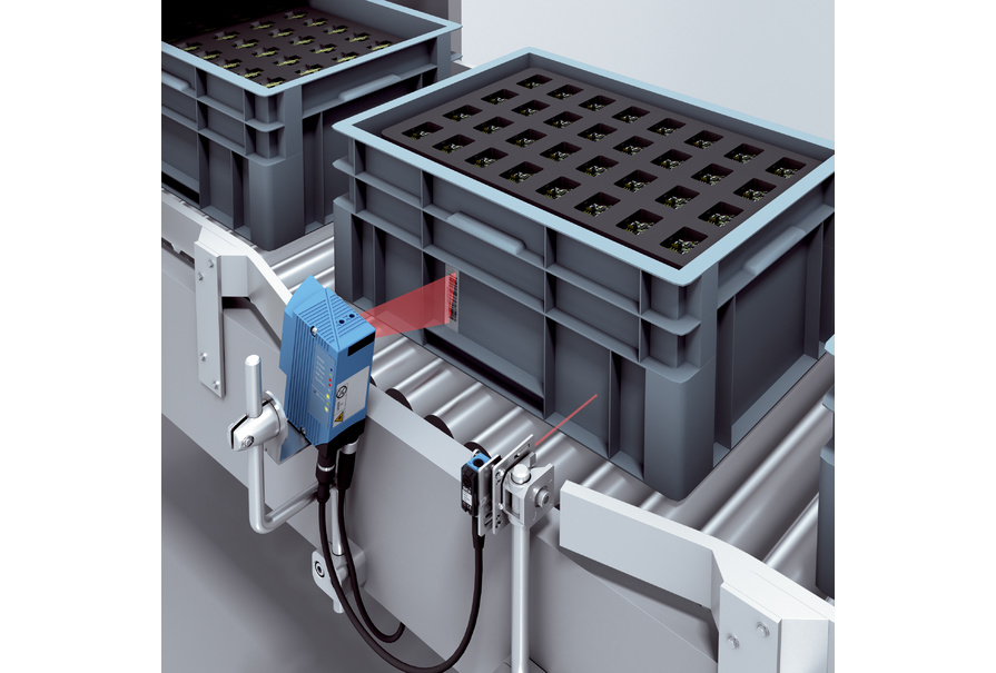 Automated tote identification with barcodes | SICK